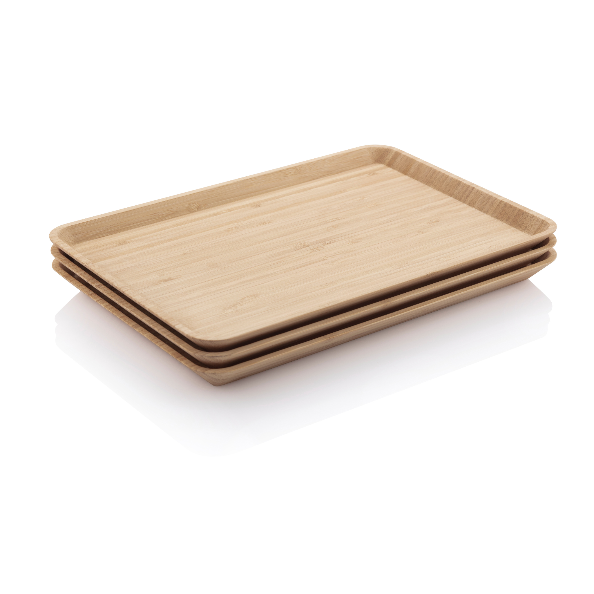 Bamboo Serving Tray, Large Rectangle - bambu