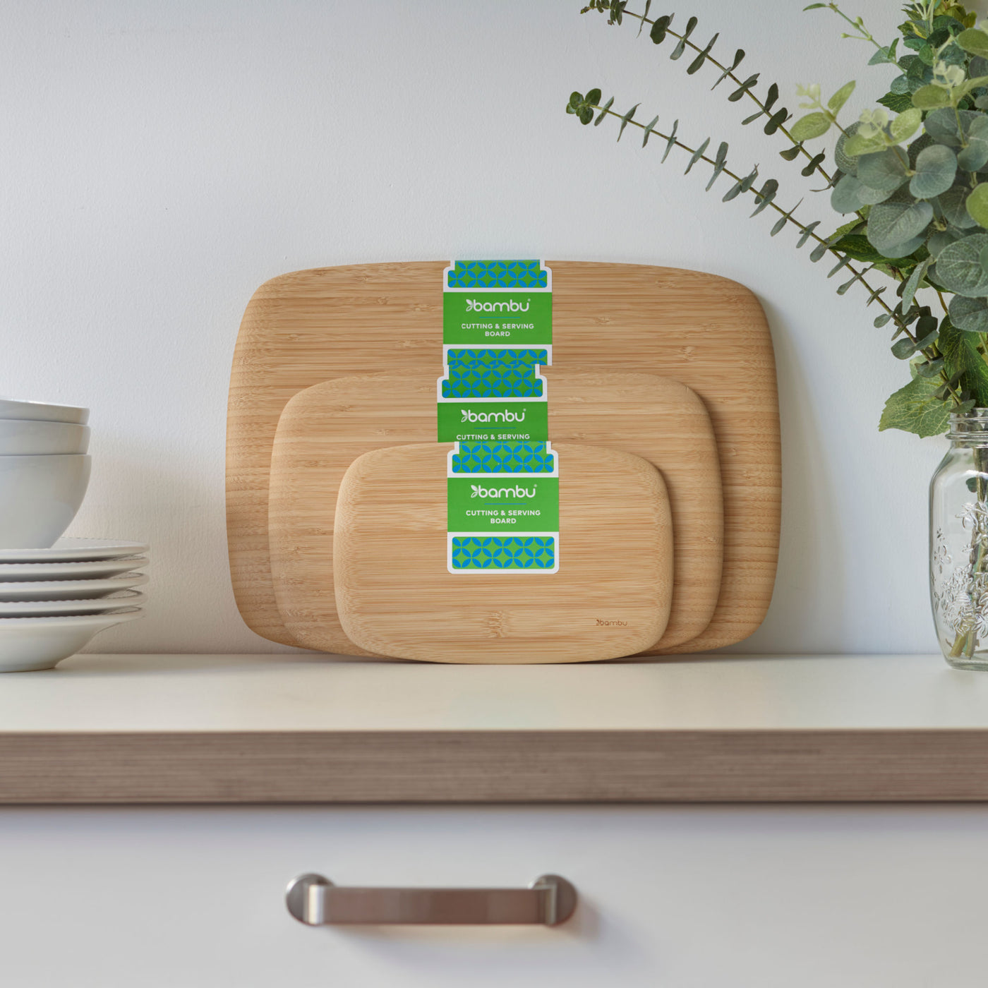 Bamboo Cutting Boards - Medium & Large - bambu