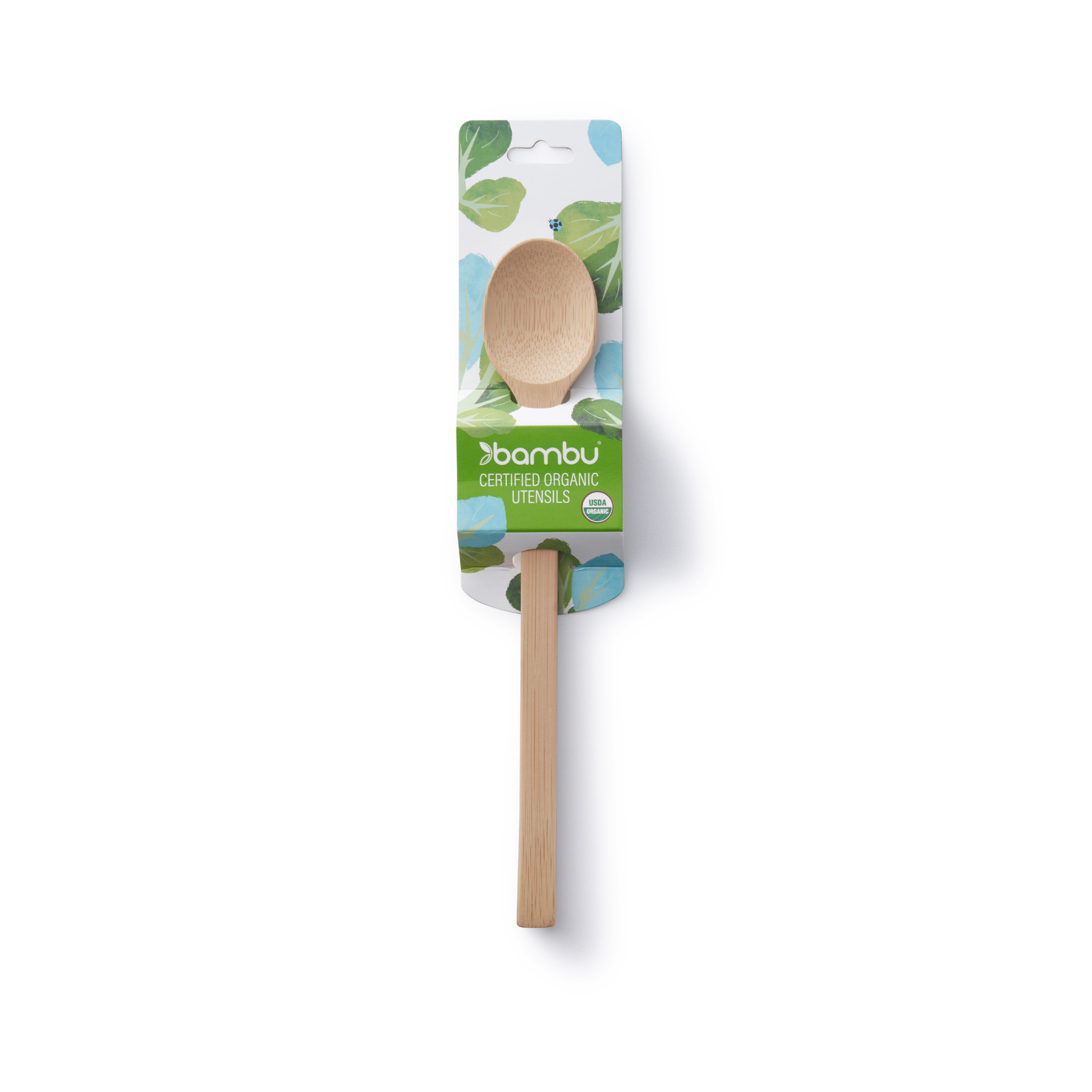 Long Handle Camping Bamboo Spoon- Camping Eating Utensils - bambu