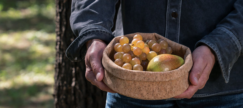 Outdoor Cork Fabric Bowls - bambu